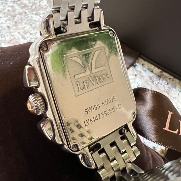 Le Vain | Accessories | Le Vian Chronograph Womens Diamond Watch | Poshmark